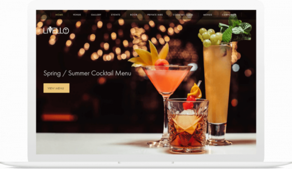 Website for bar and late night venue in Newcastle - Livello: Edward ...