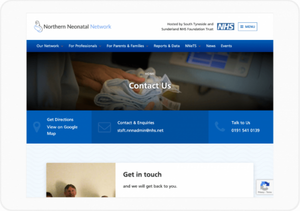 Website for NHS Clinical Network - Northern Neonatal Network: Edward ...