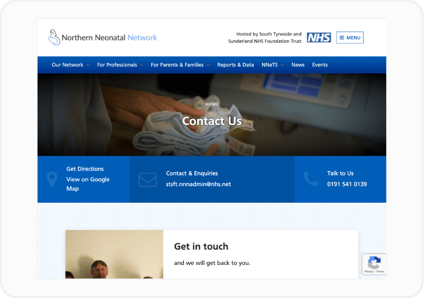 Website for NHS Clinical Network - Northern Neonatal Network: Edward ...