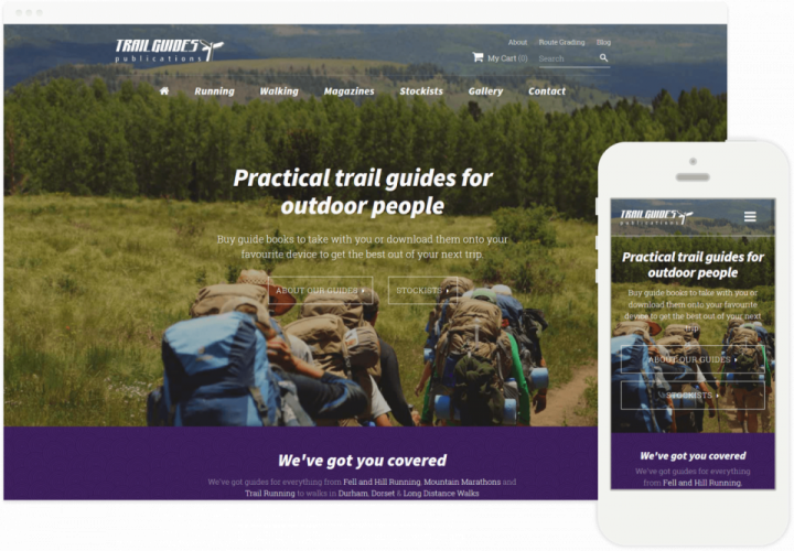Book publisher website - Trailguides: Edward Robertson